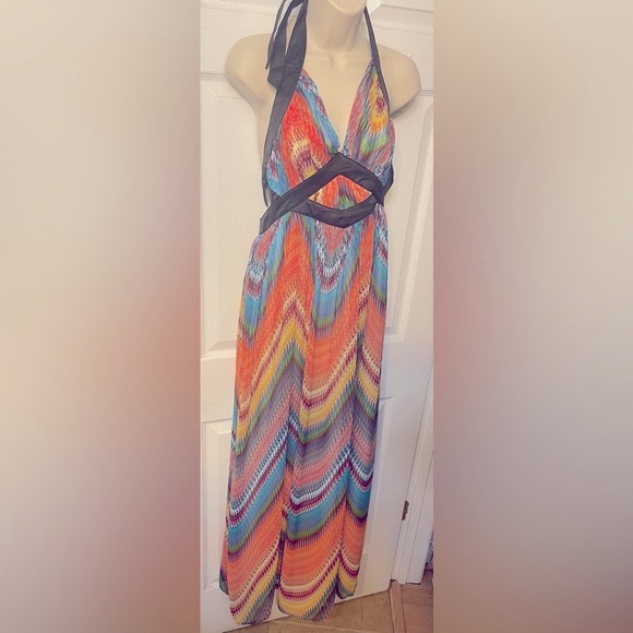 Ellison | Dresses | Nwot Ellison Medium Elegant Maxi Dress With Side ...